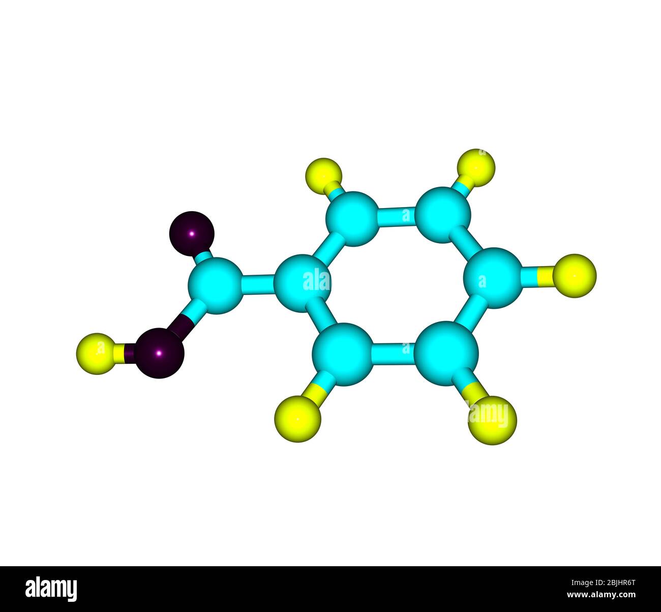 Benzoic acid (C7H6O2) is a colorless crystalline solid and a simple ...