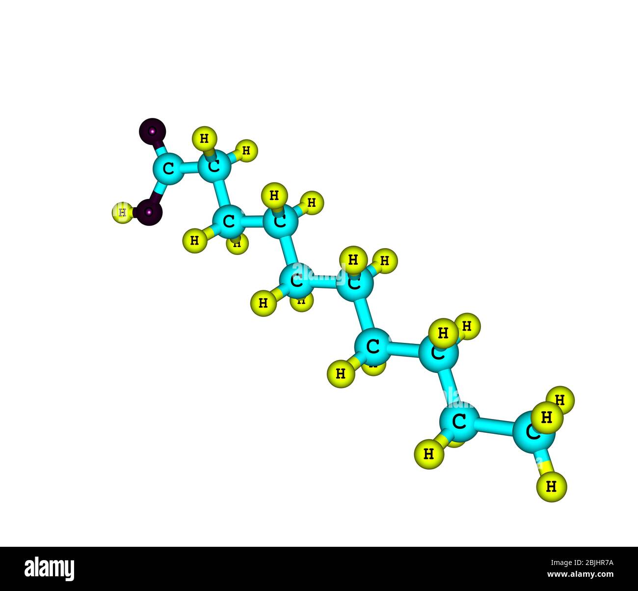 Decanoic (capric) acid is a saturated fatty acid. Its formula is CH3 ...