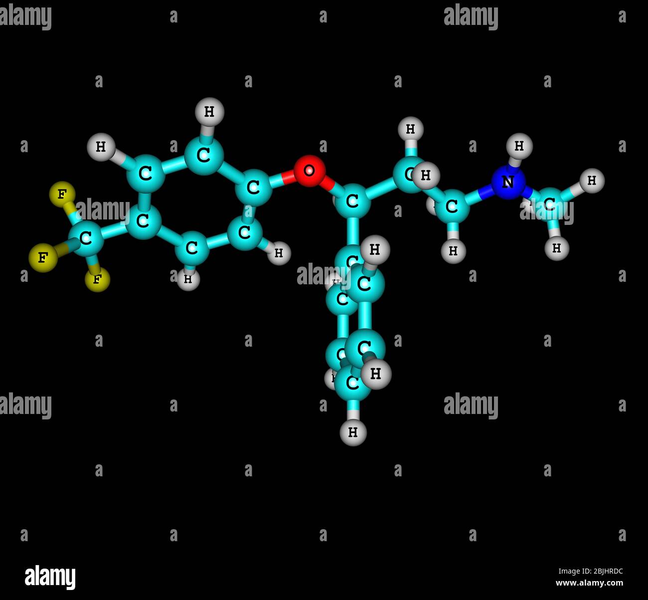 Fluoxetine structure hi-res stock photography and images - Alamy