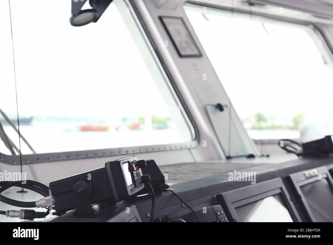 Ship bridge instruments hi-res stock photography and images - Alamy