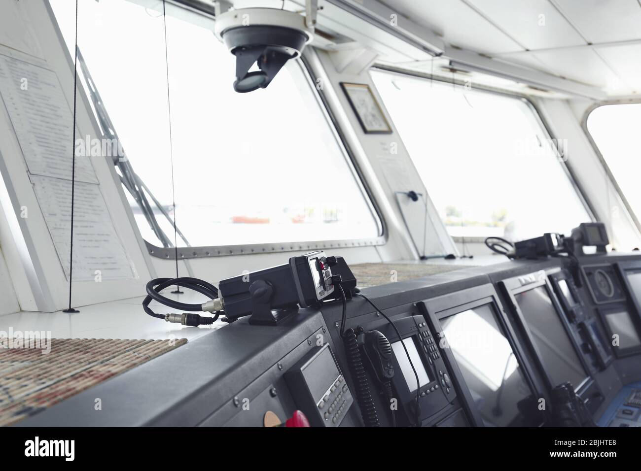 Ship bridge instruments hi-res stock photography and images - Alamy