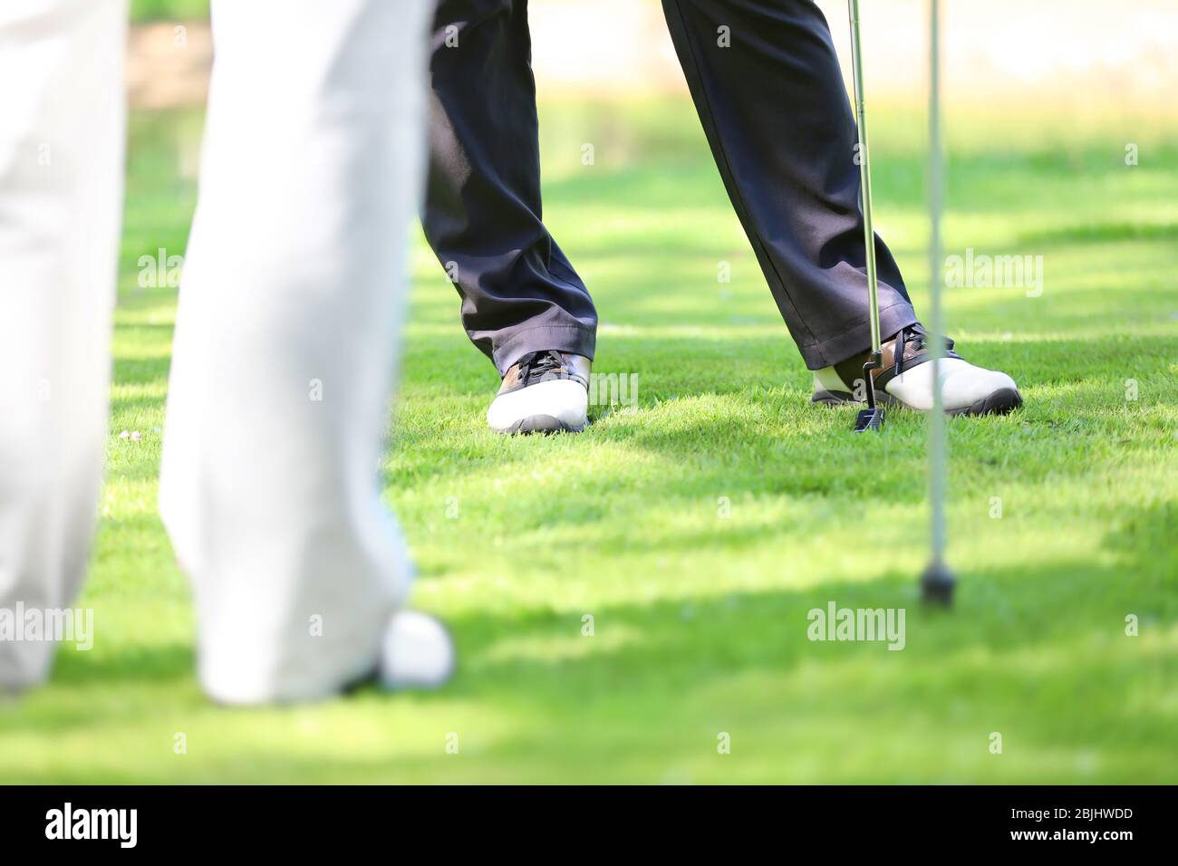 Golf legs hi-res stock photography and images - Alamy