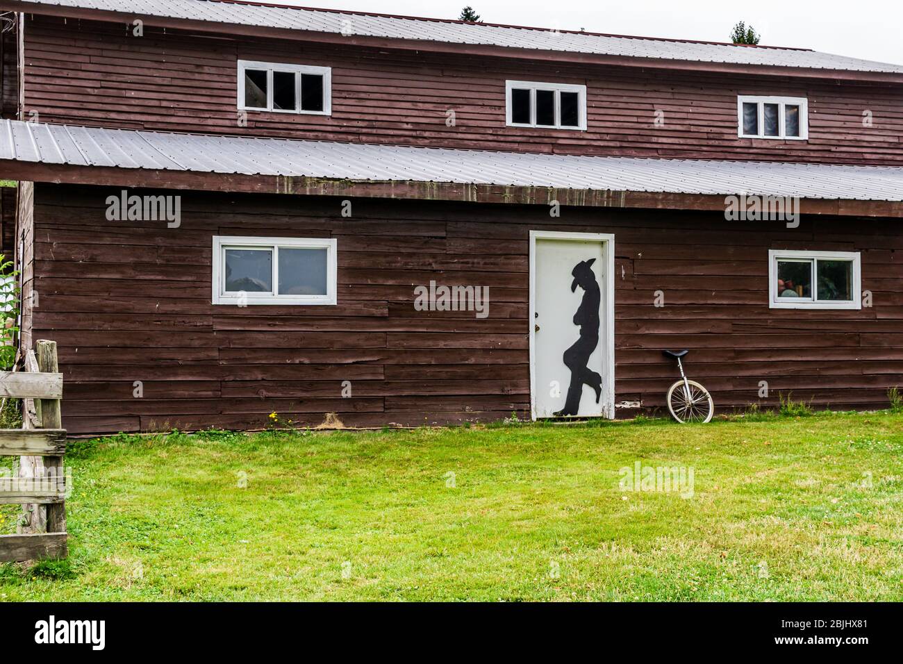 MAPLE RIDGE, CANADA - JULY 5, 2019: country house countryside at ...