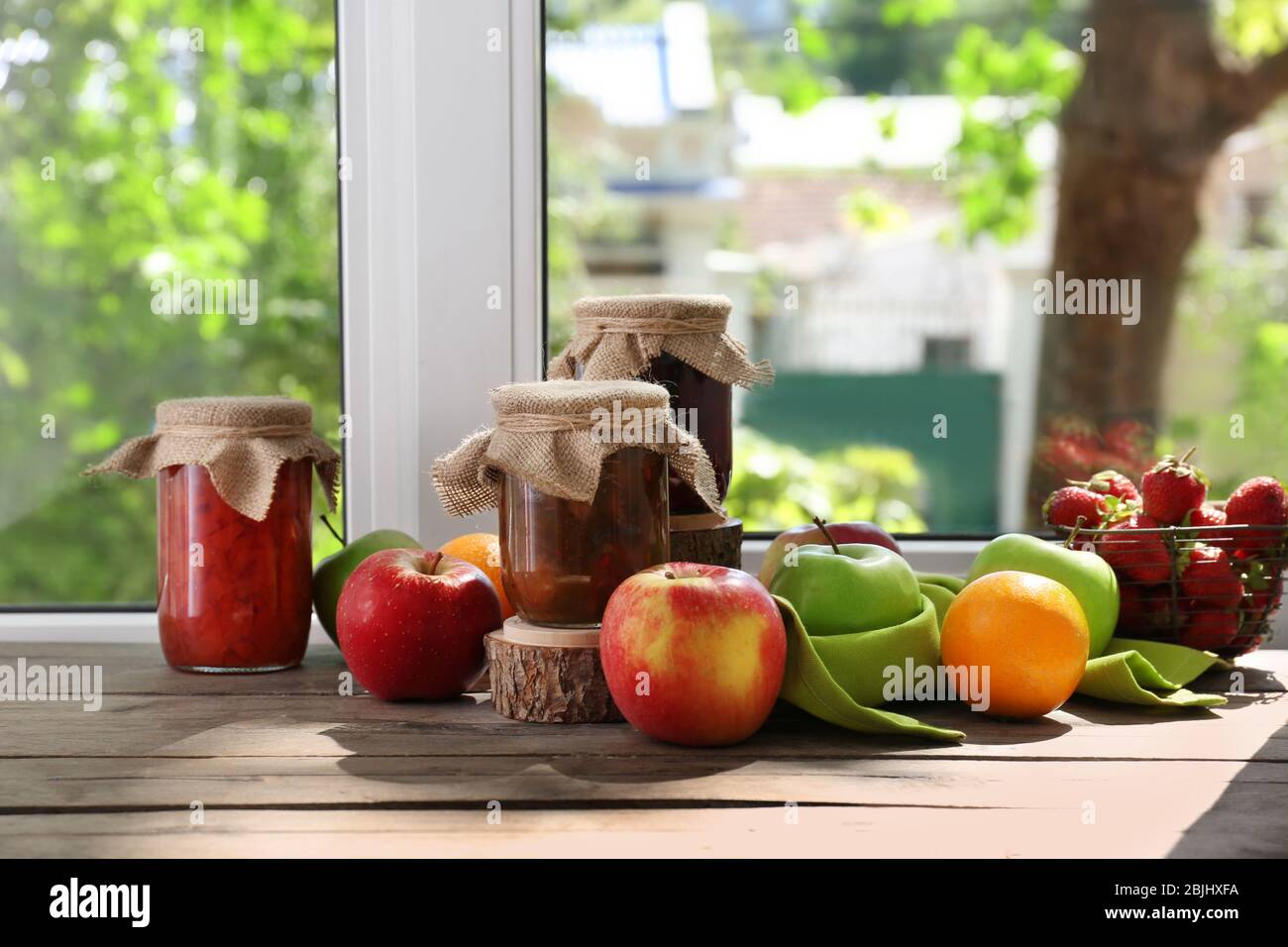 Jars On Windowsill High Resolution Stock Photography and Images - Alamy