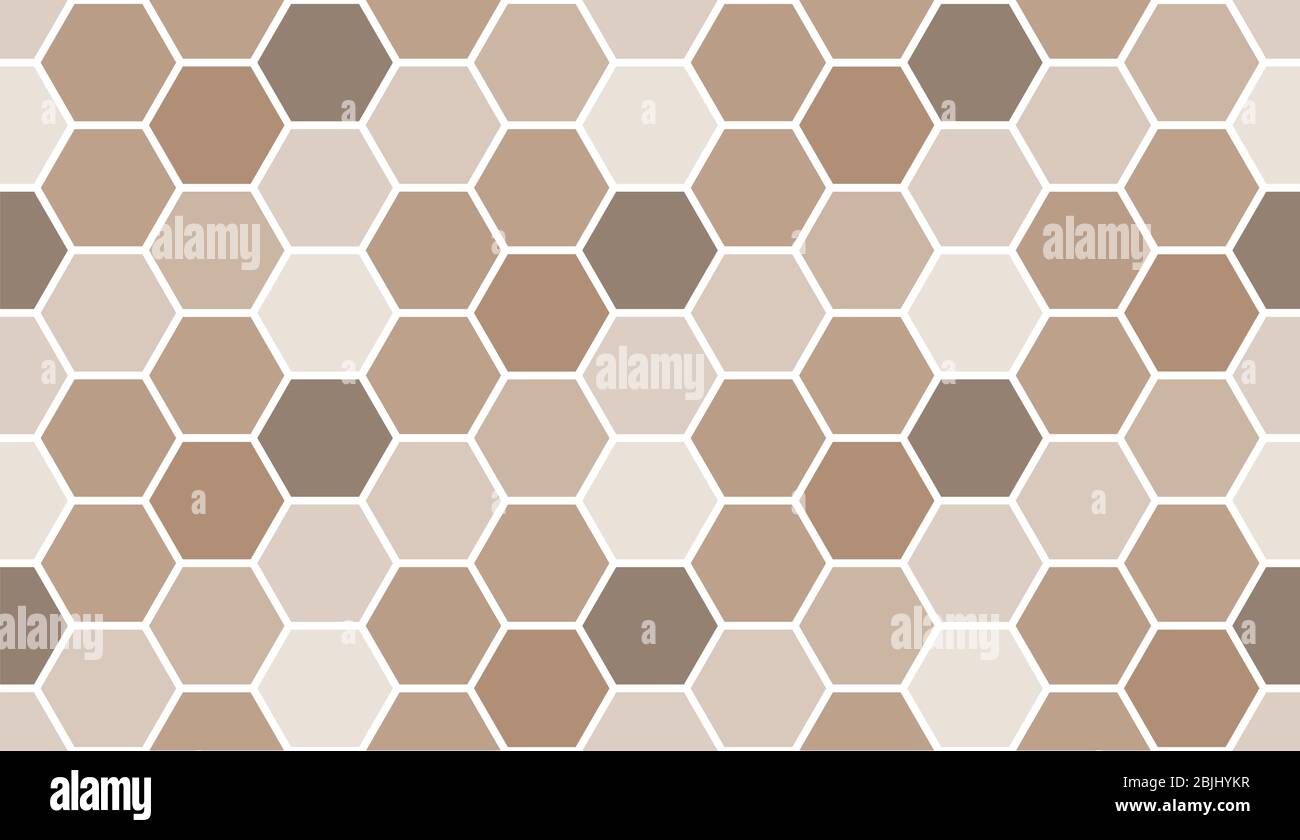 Bee honeycomb seamless pattern, art honey texture Stock Vector Image ...