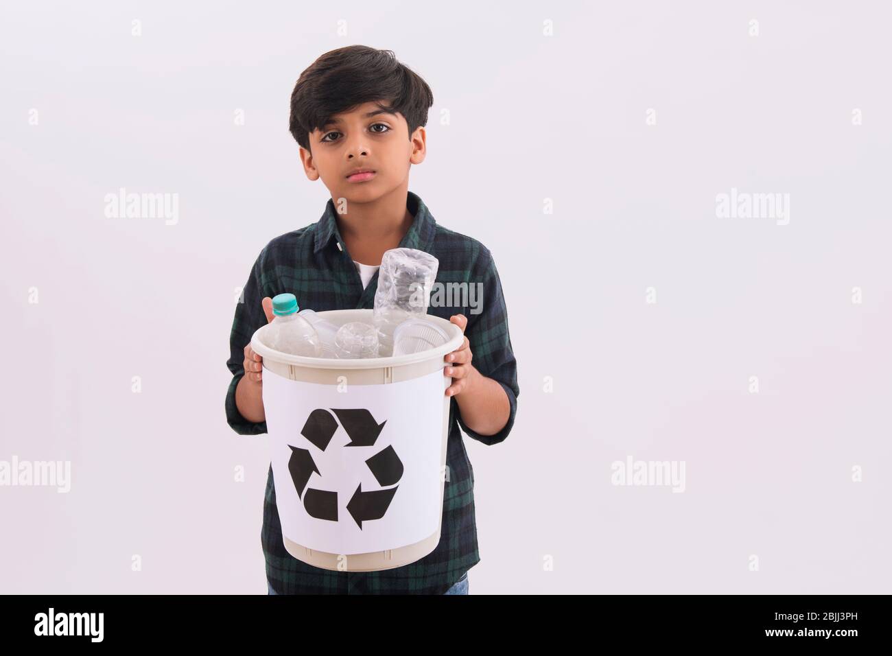 Recycling bin children hi-res stock photography and images - Alamy