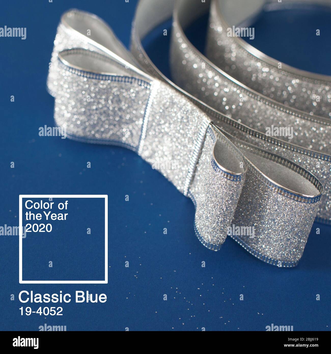 Color of the year 2020 Classic Blue background Stock Photo - Alamy