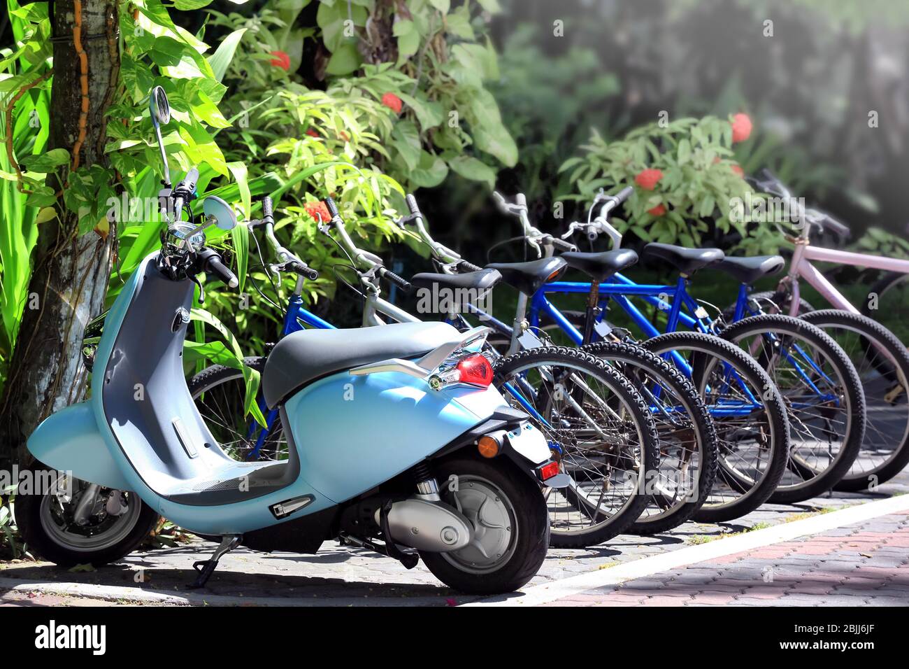 Motorized bike hi-res stock photography and images - Alamy