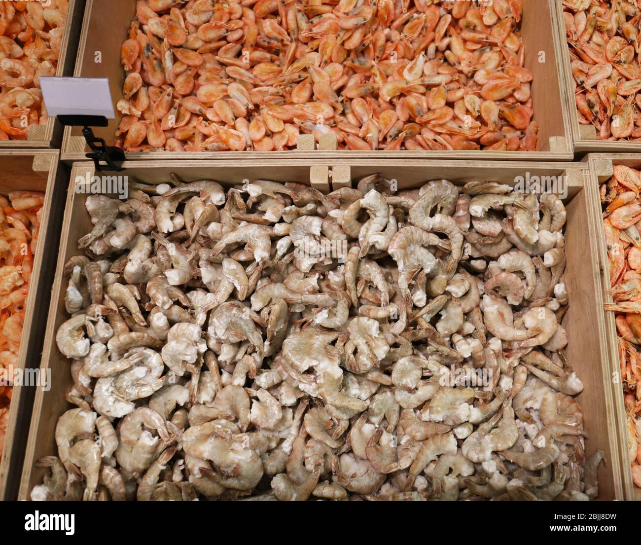 Prawn boxes hi-res stock photography and images - Alamy