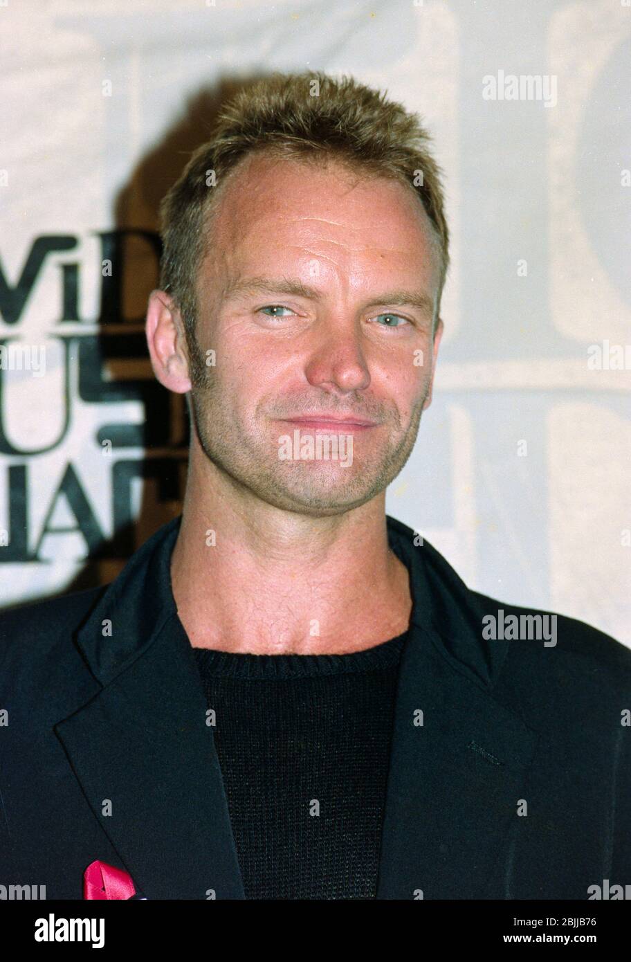 LOS ANGELES, CA. c.1993: Singer Sting. File photo © Paul Smith ...