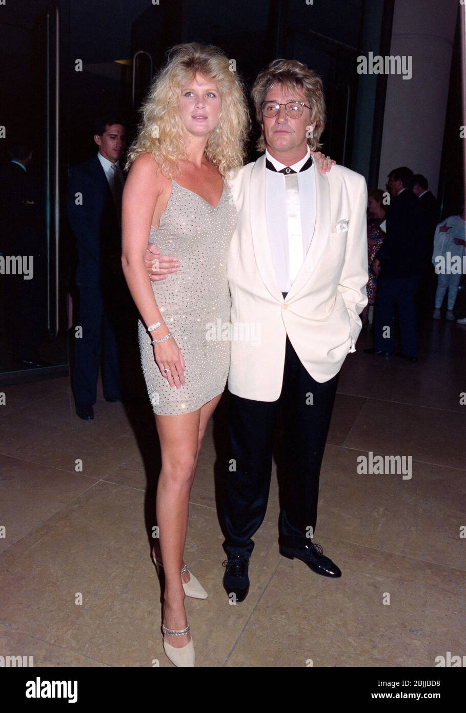 Rod Stewart, Rachel Hunter, 1994, Photo By Michael Ferguson/PHOTOlink ...