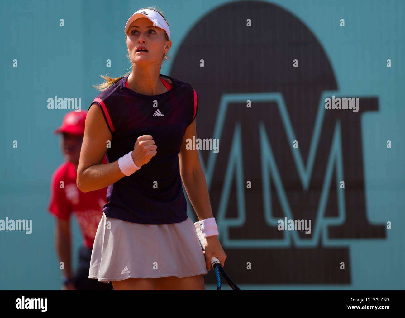 Kristina Mladenovic of France in action during qualifications at the ...