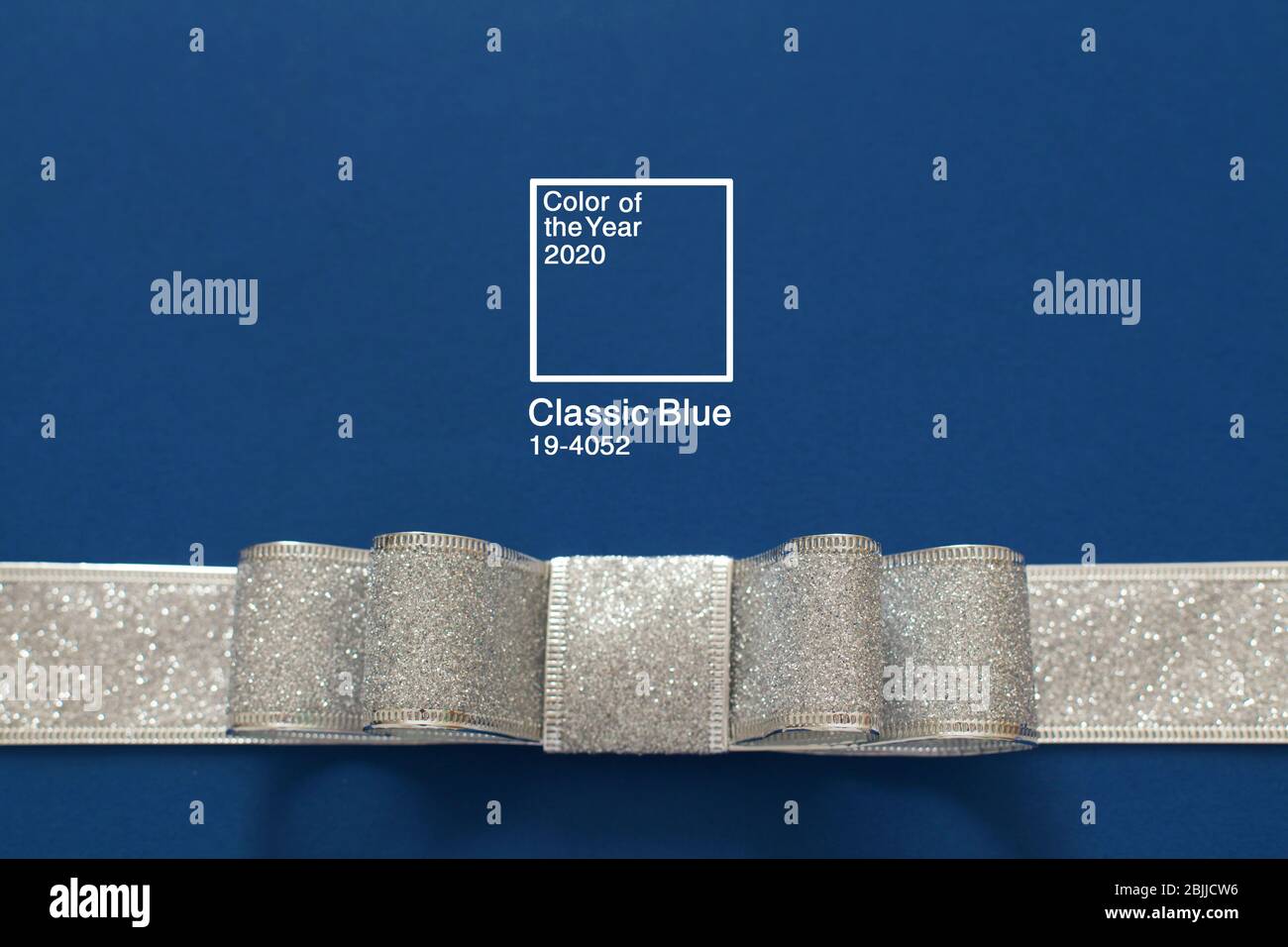 Color of the year 2020 Classic Blue background Stock Photo - Alamy