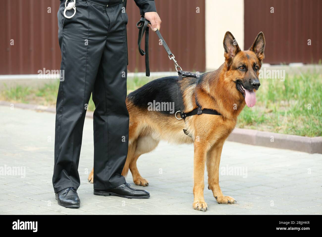 Officer man street warden work hi-res stock photography and images - Alamy