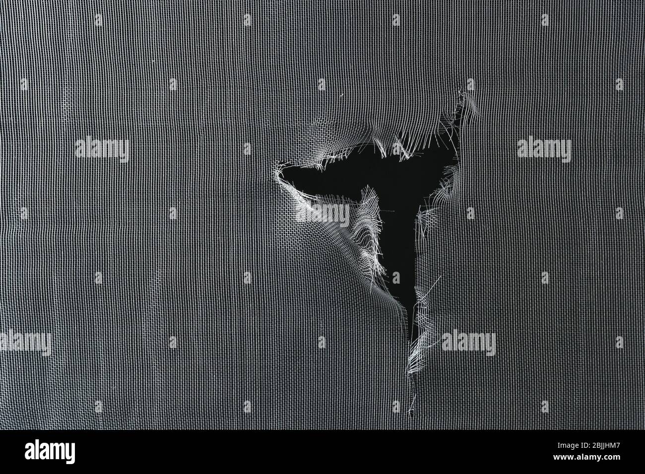 Torn screen door hi-res stock photography and images - Alamy