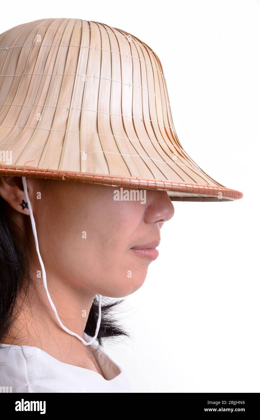 Conical asian hat hi-res stock photography and images - Alamy