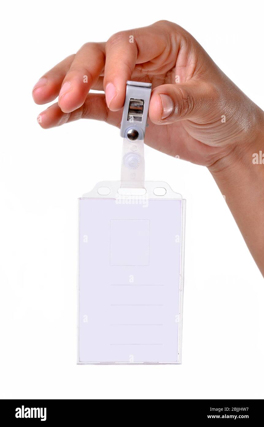 Name tag clip hi-res stock photography and images - Alamy