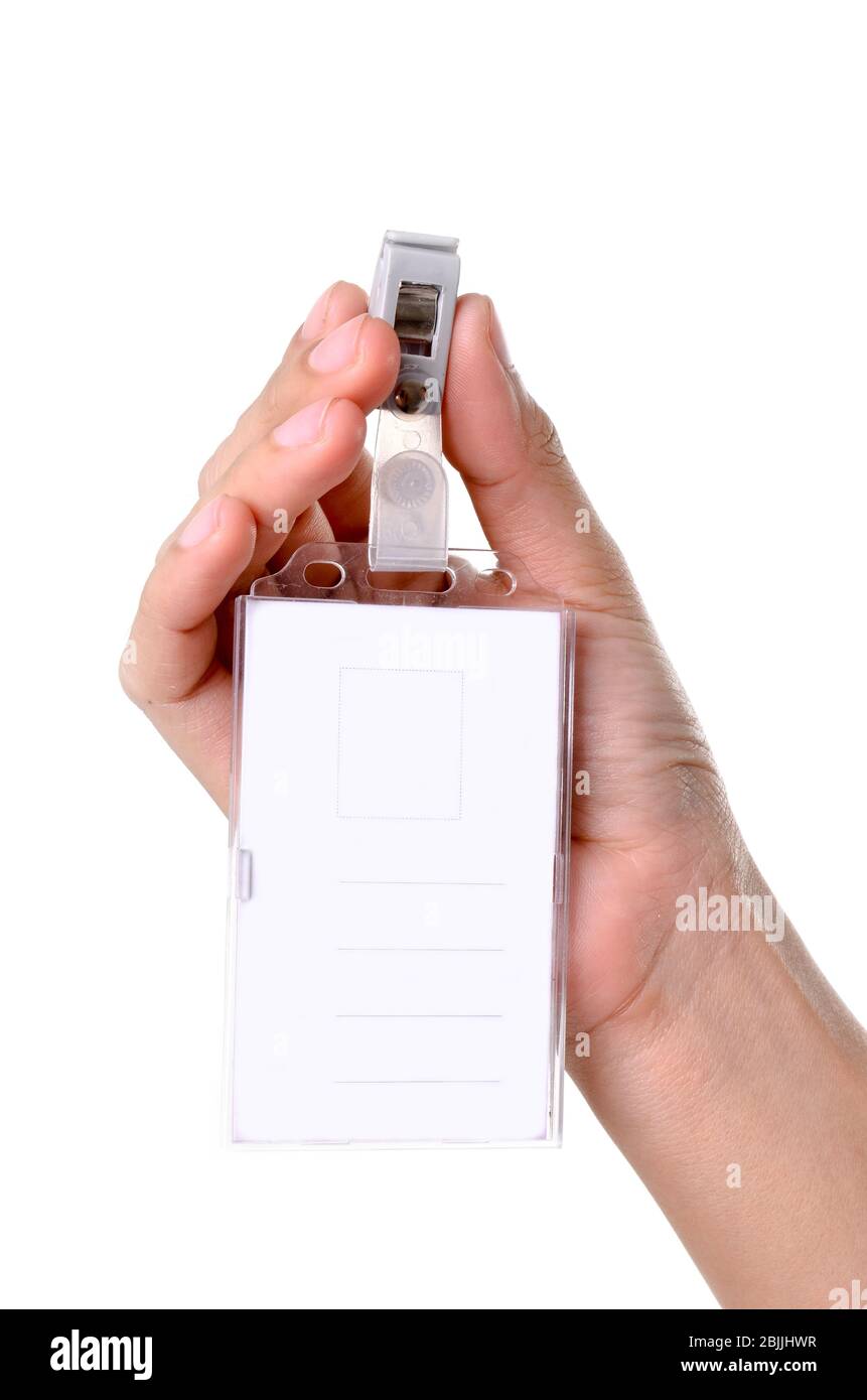 Name tag clip hi-res stock photography and images - Alamy