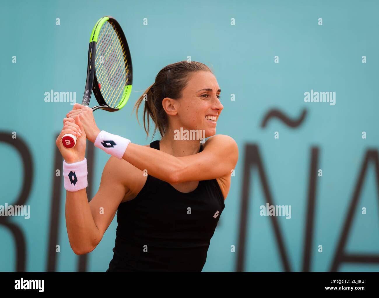 Petra Martic of Croatia in action during her third-round match at the ...