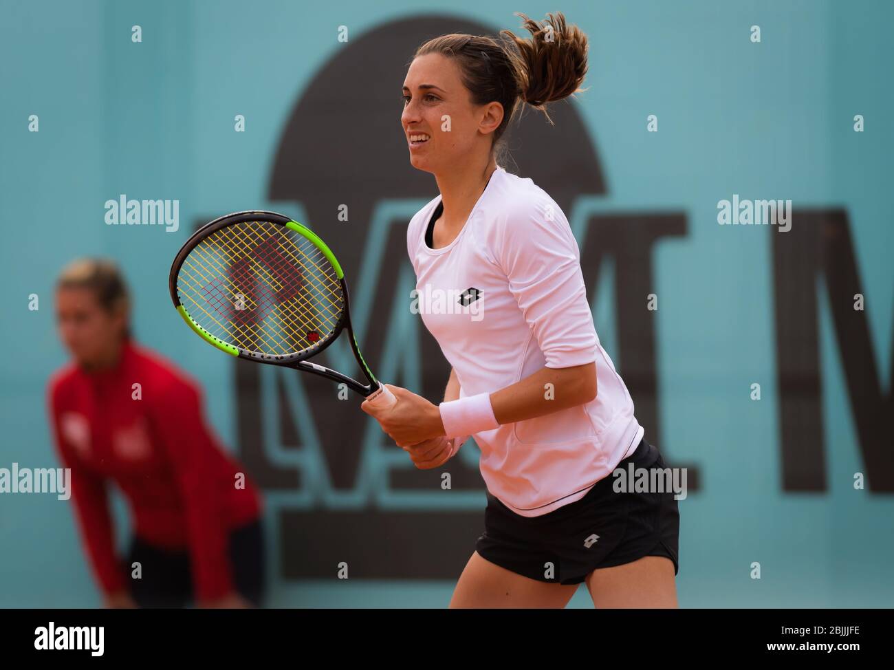 Petra Martic of Croatia in action during her third-round match at the ...