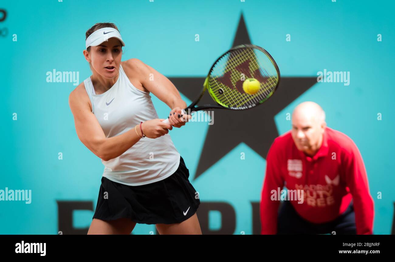 Sloane Stephens of the United States in action during her quarter-final ...