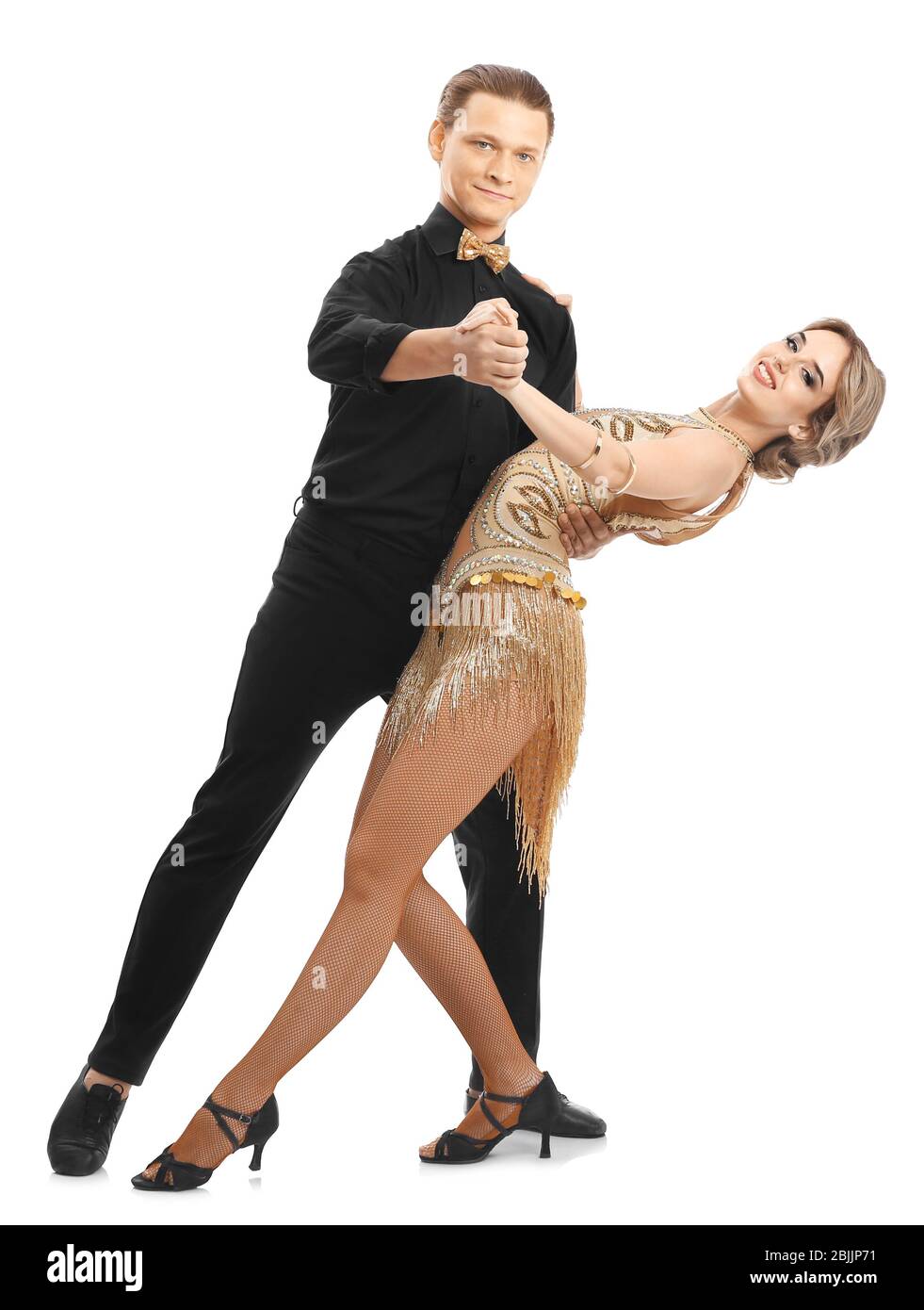 Young dancers male female Cut Out Stock Images & Pictures - Alamy