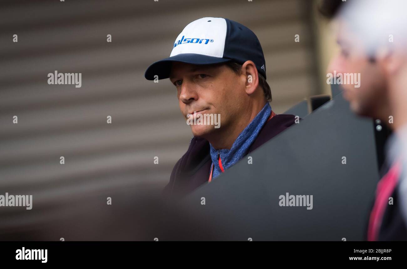 Sven Groeneveld at the 2019 Mutua Madrid Open WTA Premier Mandatory ...