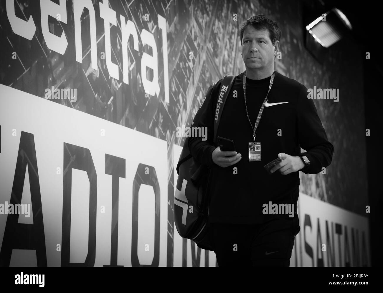 Sven Groeneveld at the 2019 Mutua Madrid Open WTA Premier Mandatory ...
