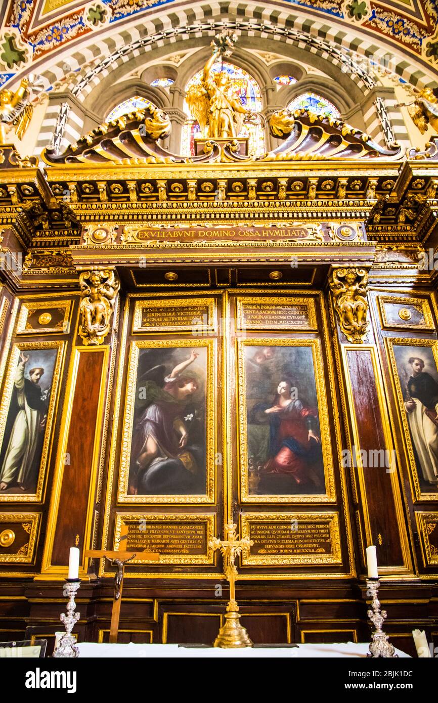 The Sagrestia in Basilica Santa Maria Novella in Florence Italy Stock ...