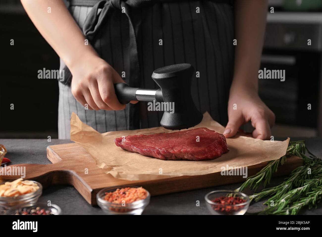 Mallet dish hi-res stock photography and images - Alamy