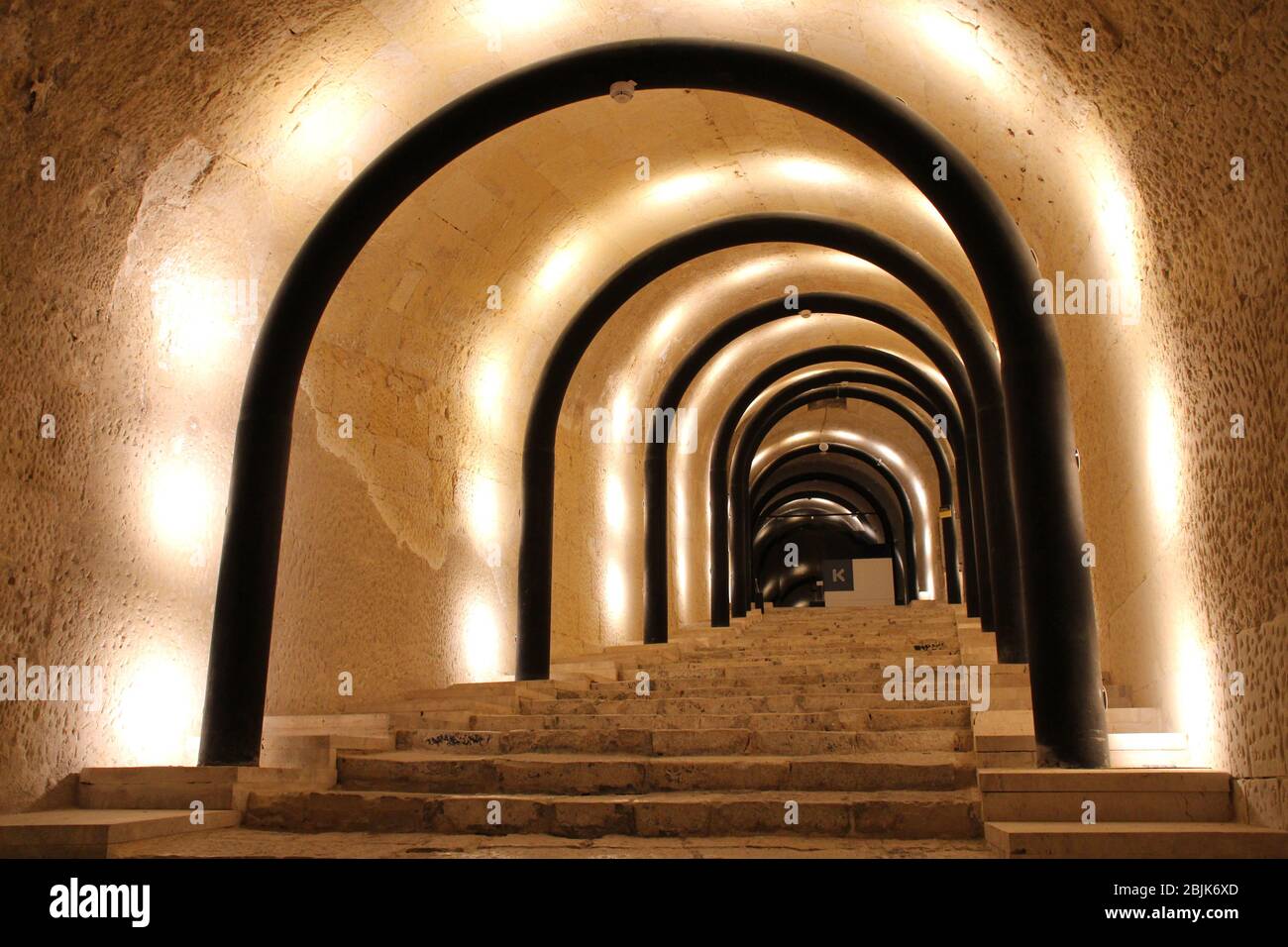 saint james cavalier in valletta (malta Stock Photo - Alamy
