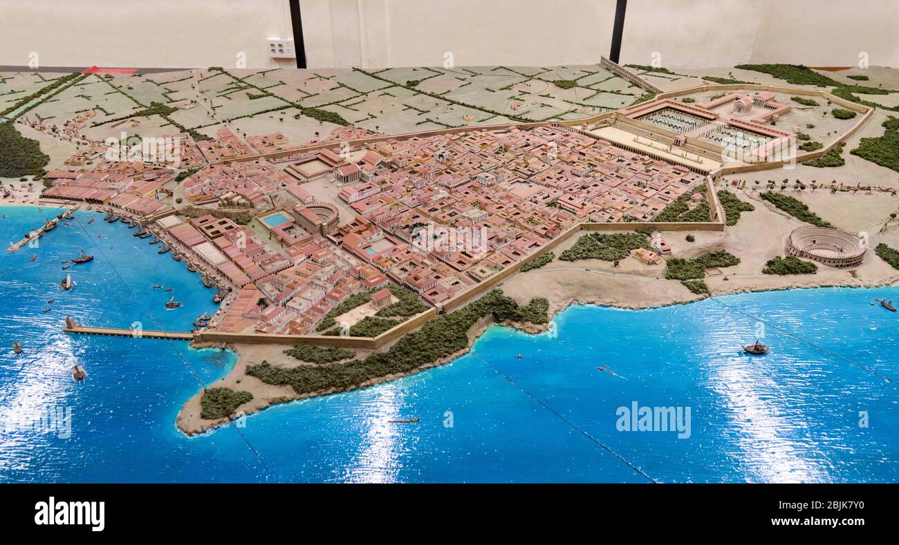 Ancient rome model reconstruction hi-res stock photography and images ...