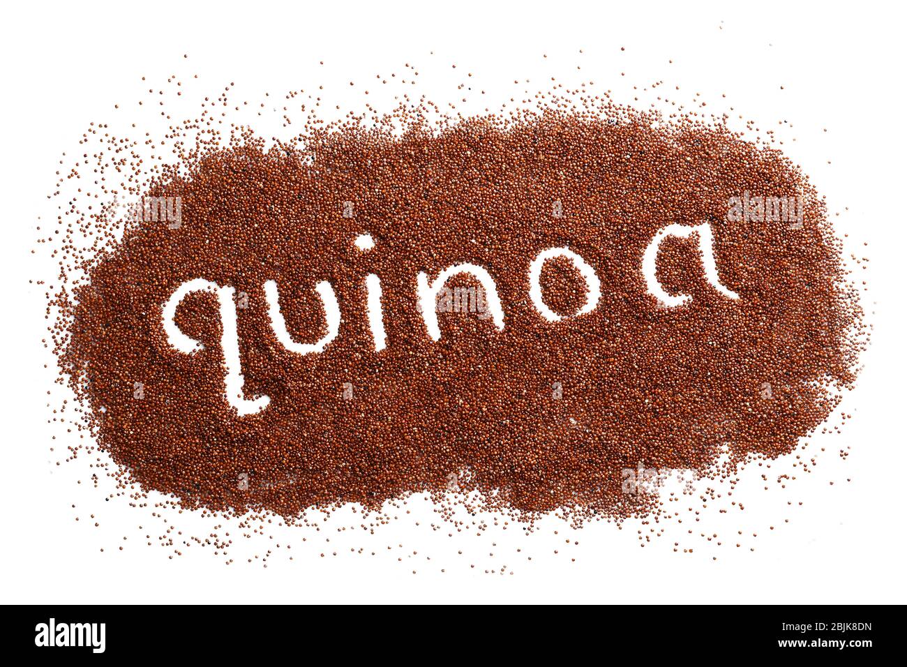 Word QUINOA written on scattered seeds Stock Photo - Alamy