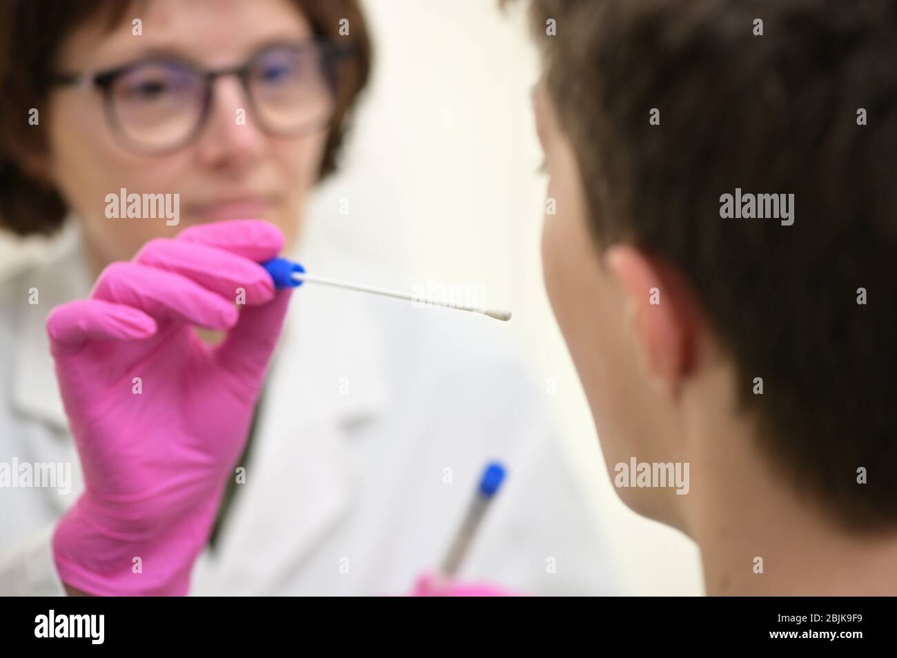 Blood Smear Microscope High Resolution Stock Photography and Images - Alamy