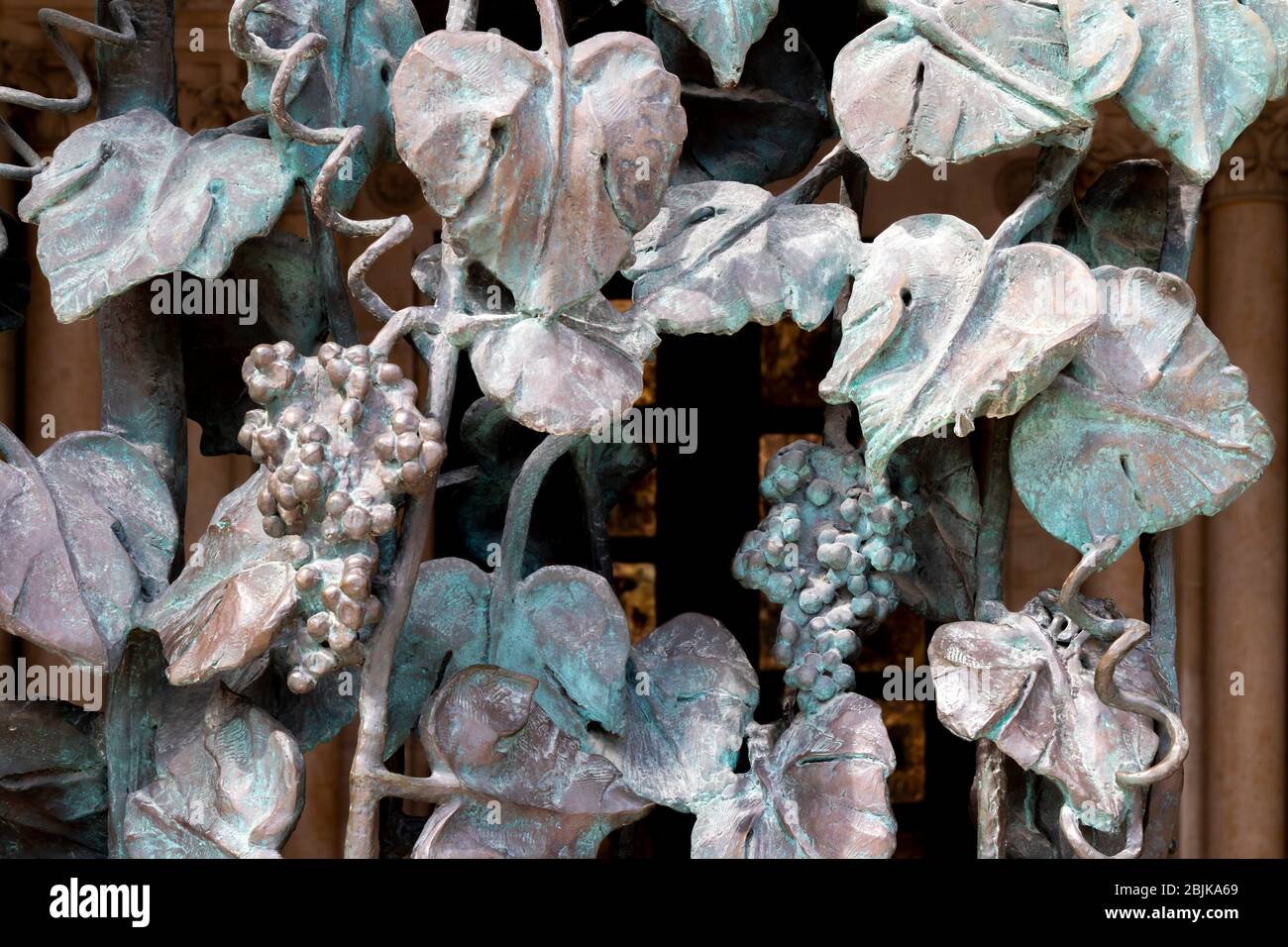 Wrought Iron Vine Grape High Resolution Stock Photography and Images ...