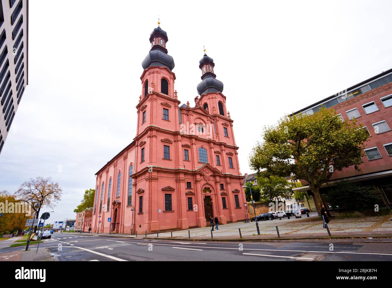 Mainz, Germany - October 2019 : St.peter church in Mainz city, Germany ...
