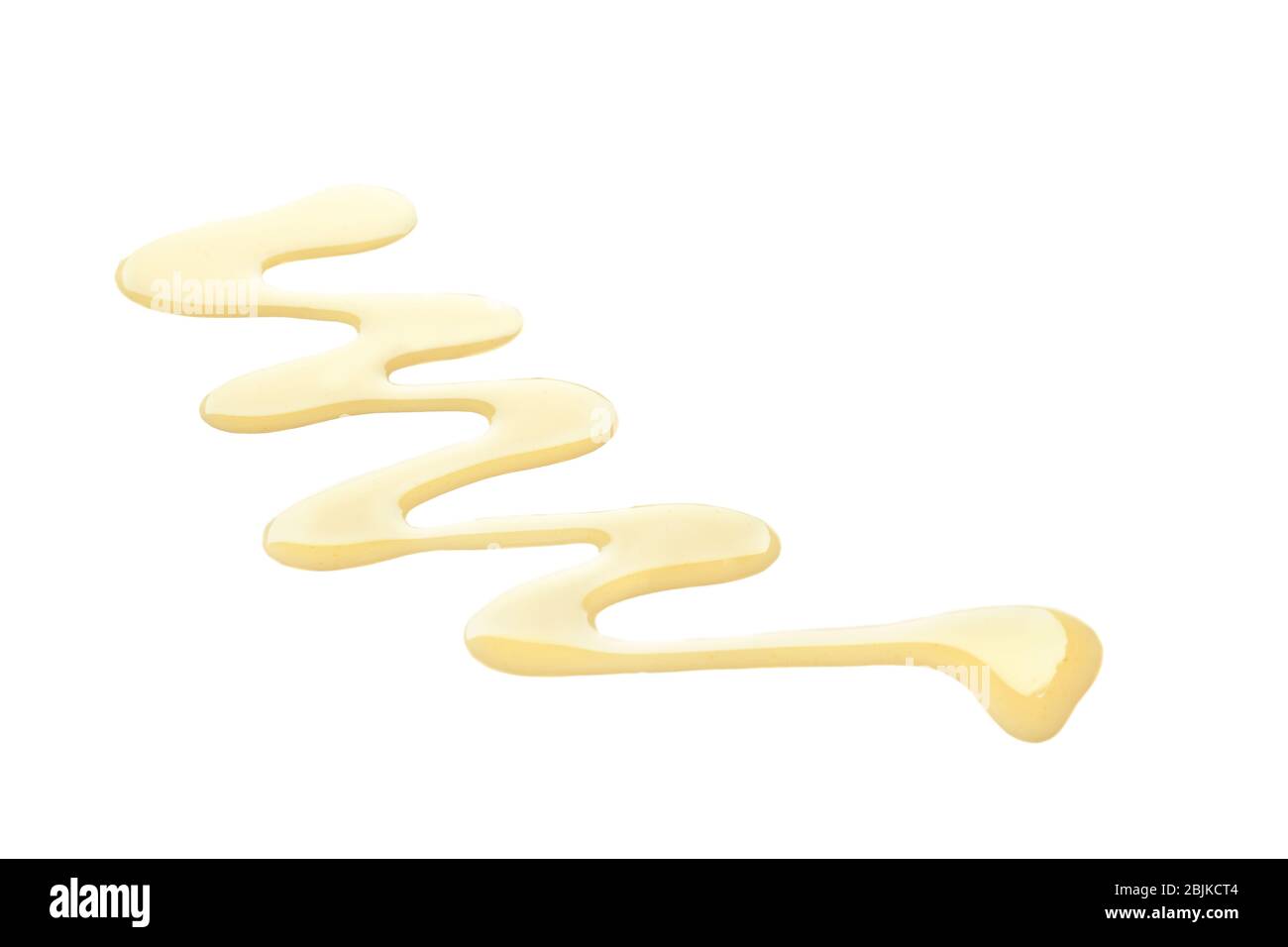 Spilled cooking oil on white background Stock Photo - Alamy