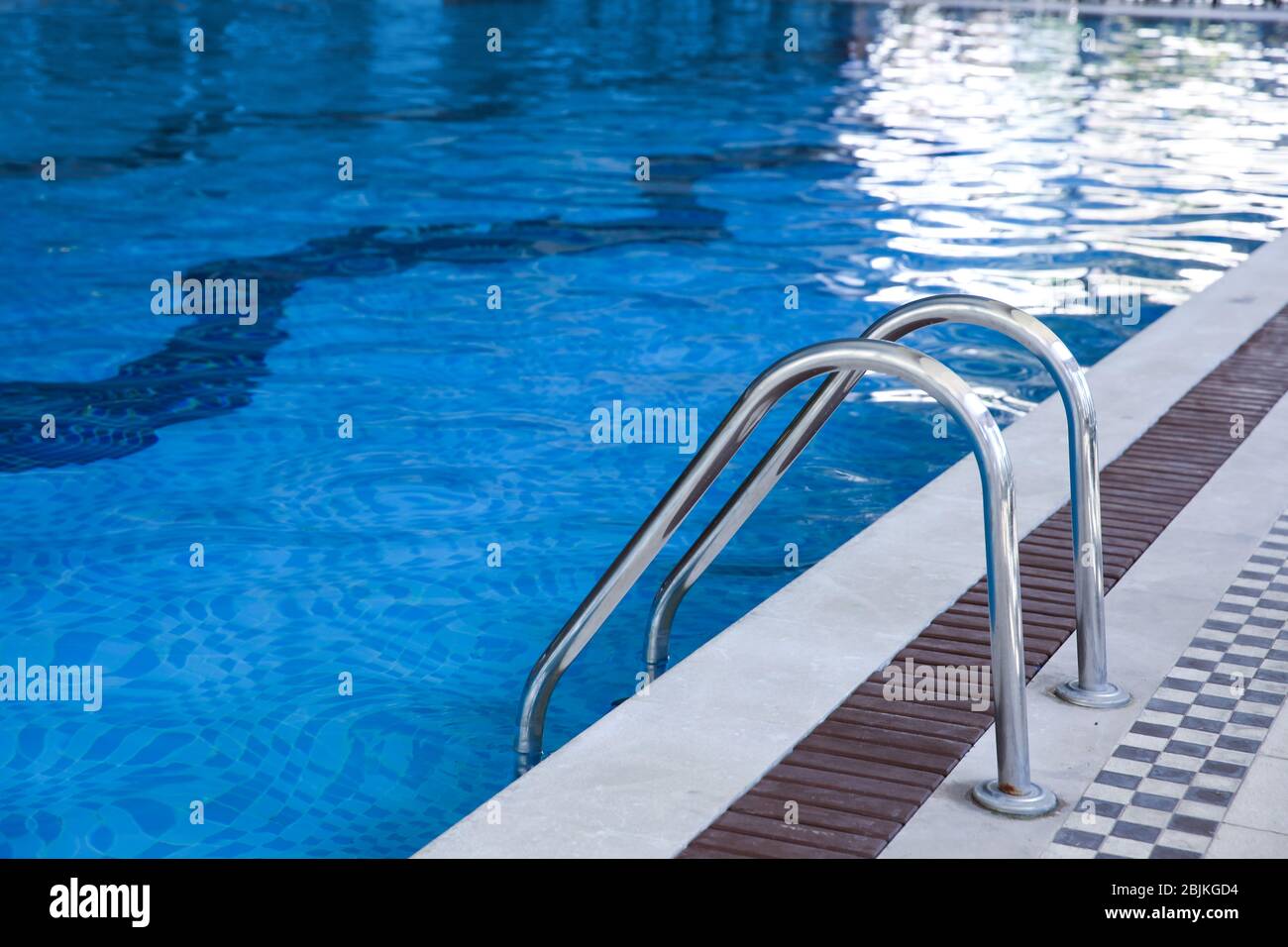 Indoor swimming pool stair hi-res stock photography and images - Alamy