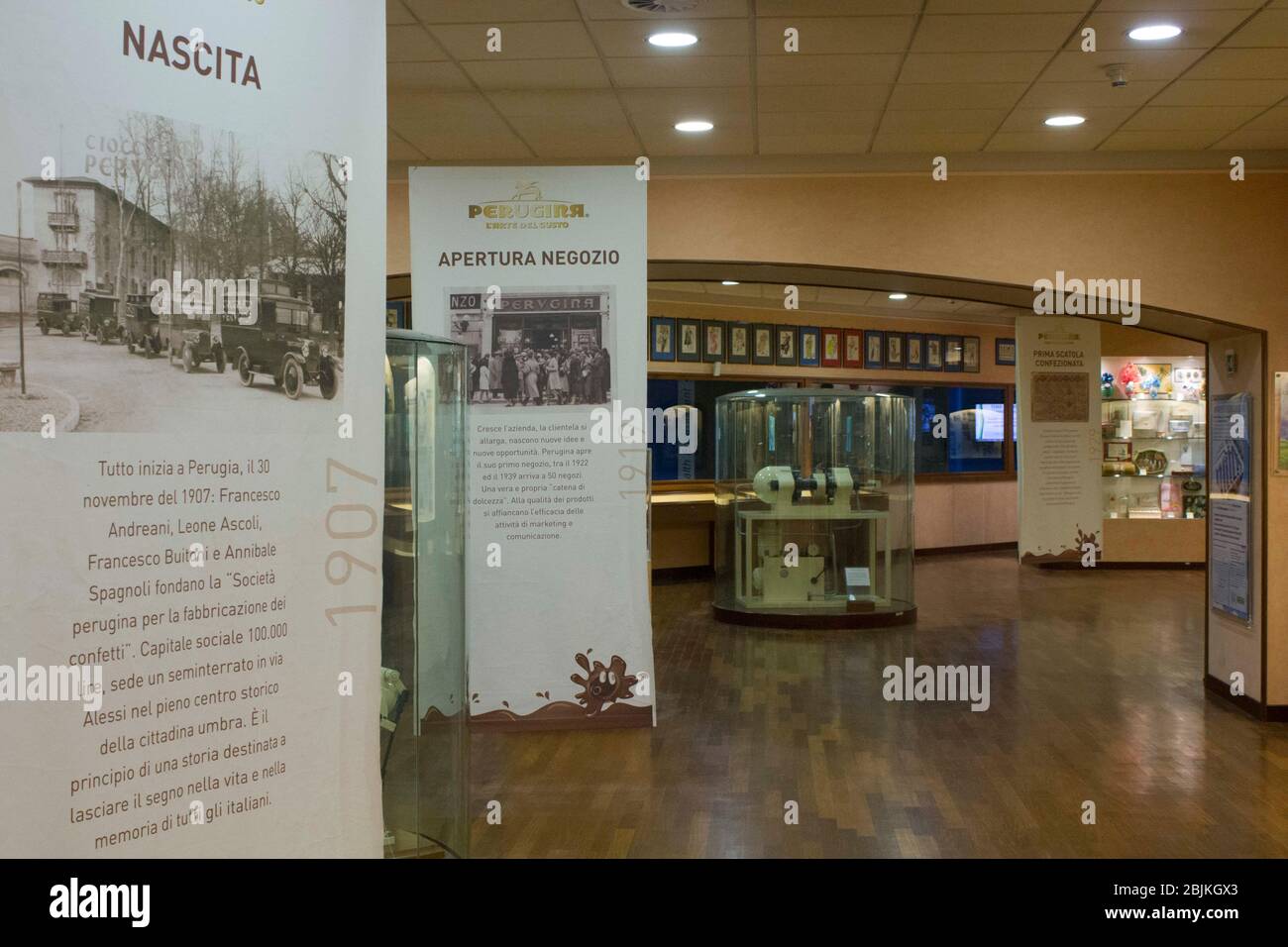Perugina museum and factory hi-res stock photography and images - Alamy