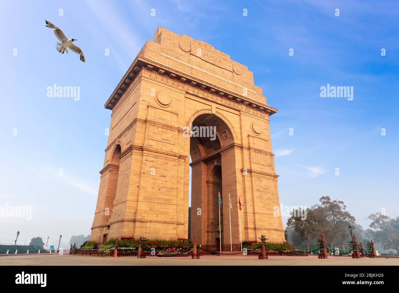 India gate sunrise hi-res stock photography and images - Alamy
