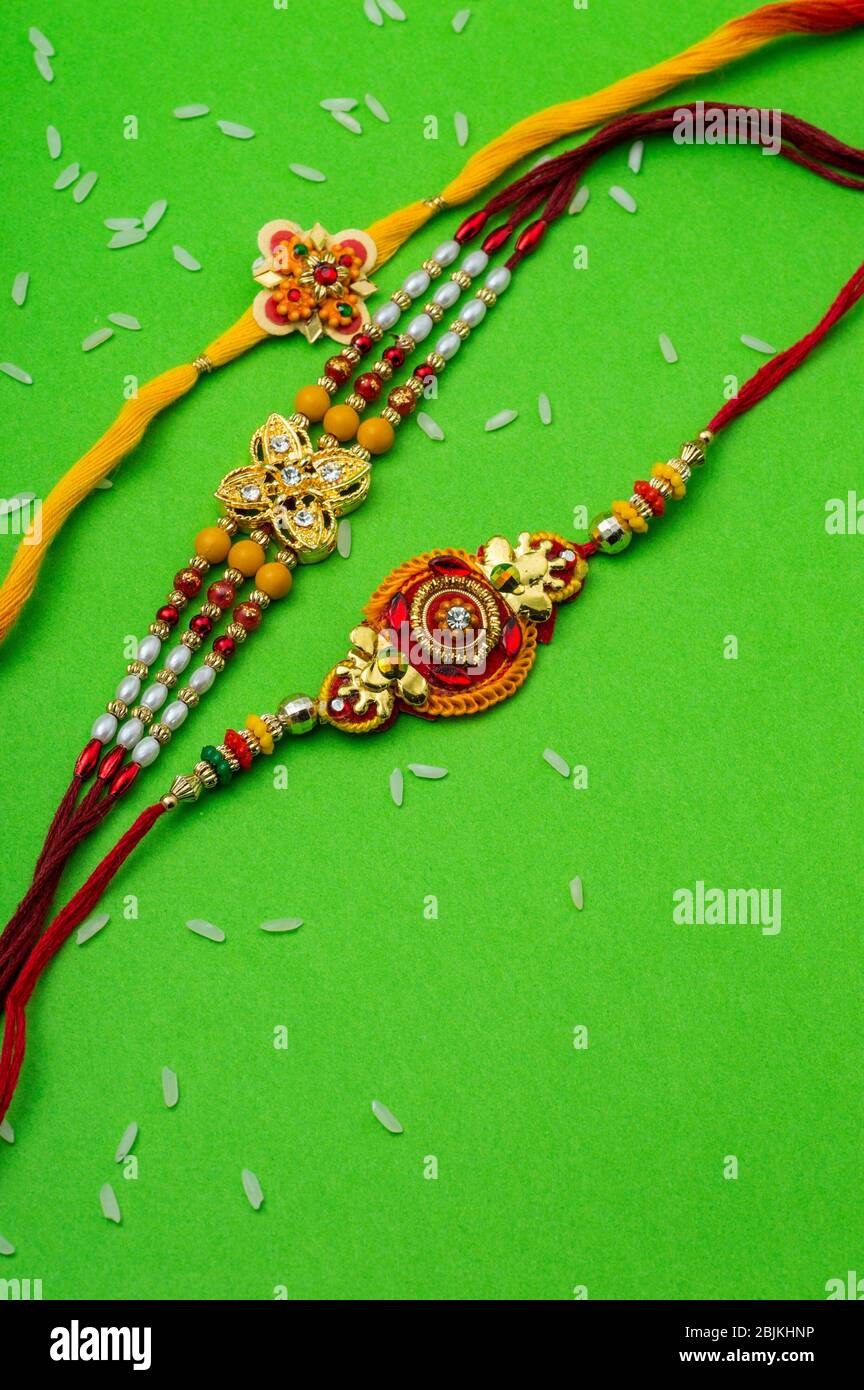 Indian traditional rakhi hi-res stock photography and images - Alamy