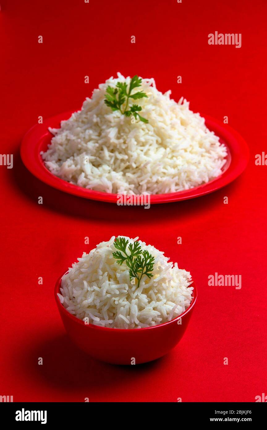 Plain basmati rice hi-res stock photography and images - Alamy