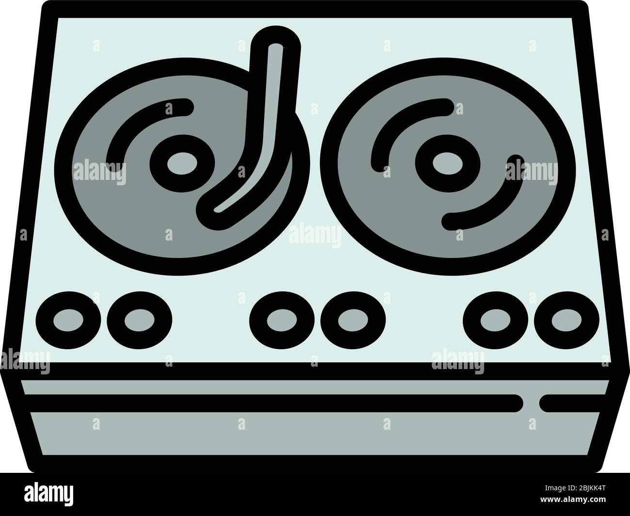 Hiphop swag player icon. Outline hiphop swag player vector icon for web ...