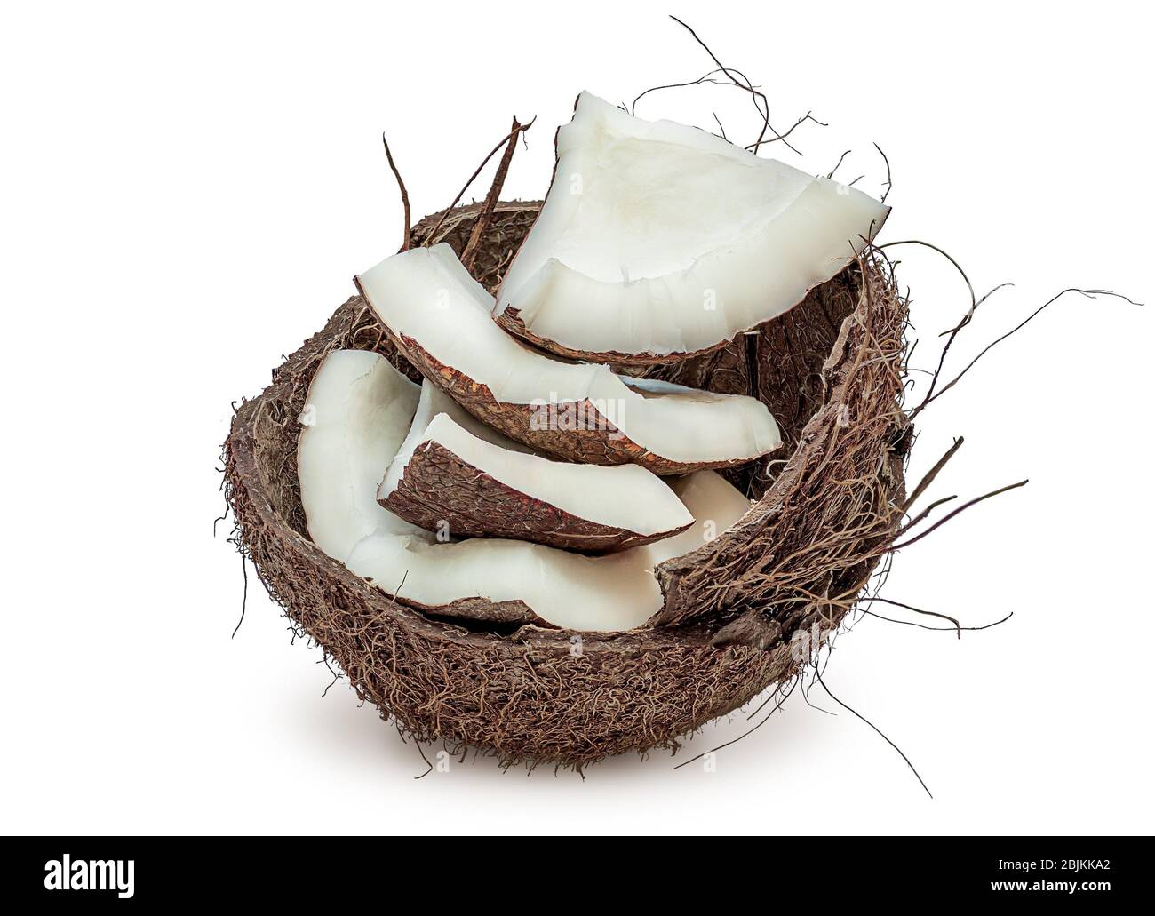 White coconut hi-res stock photography and images - Alamy