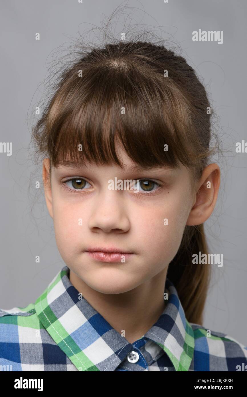 Ten Year Old Model Girl High Resolution Stock Photography and Images ...