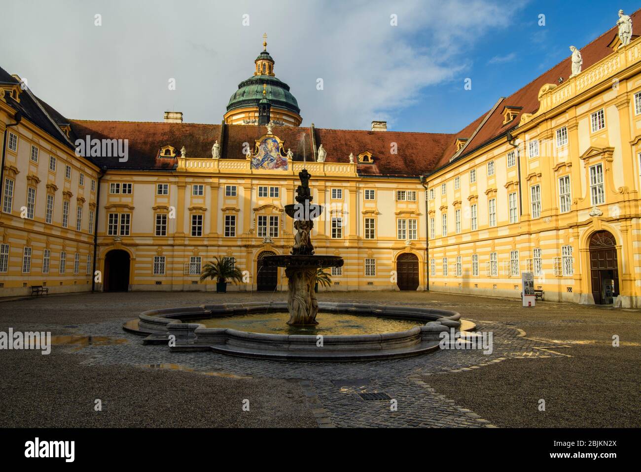 Beautiful courtyard built hi-res stock photography and images - Alamy