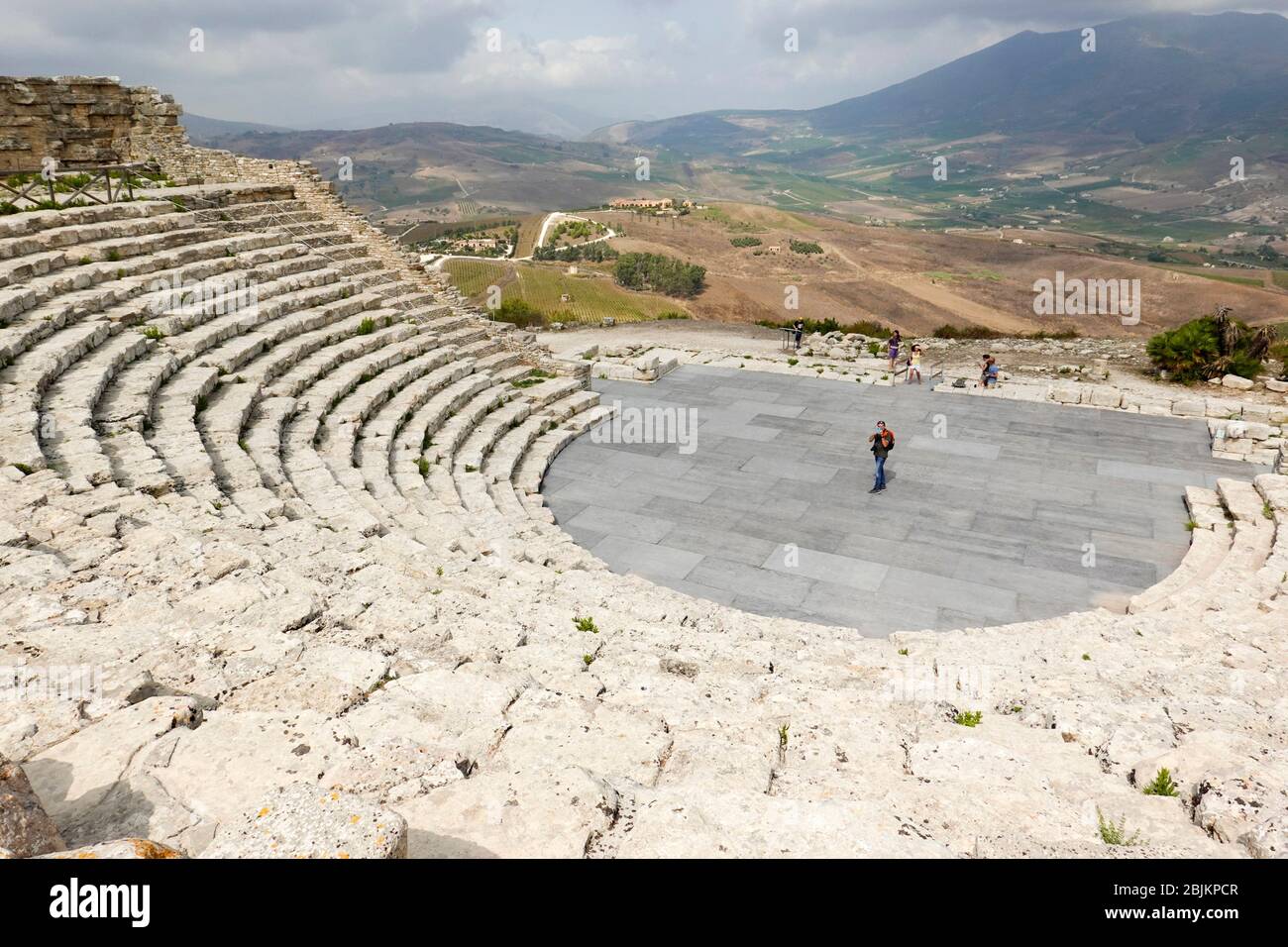 Theatre in segesta hi-res stock photography and images - Alamy