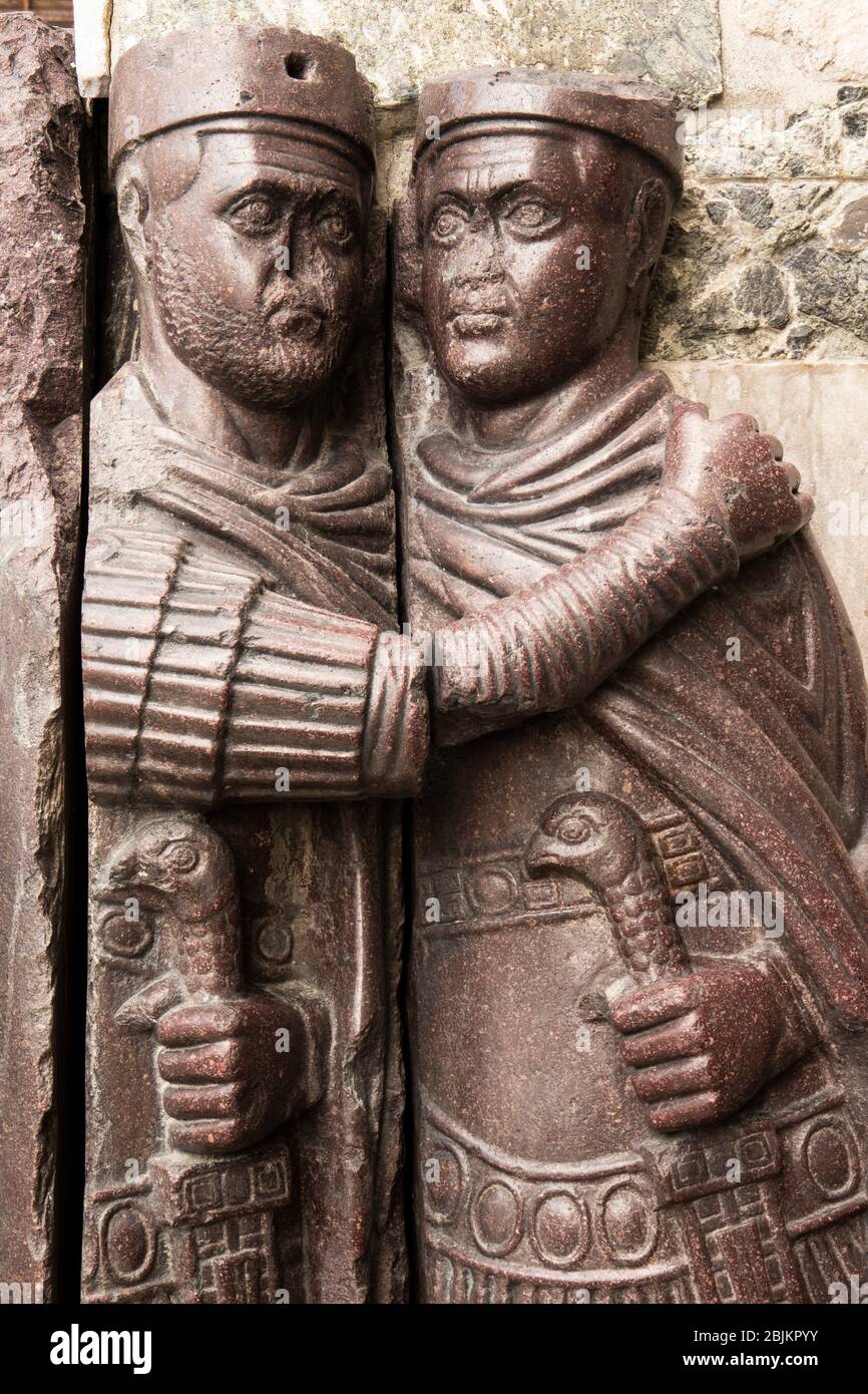 Sculpture of the four tetrarchs hi-res stock photography and images - Alamy