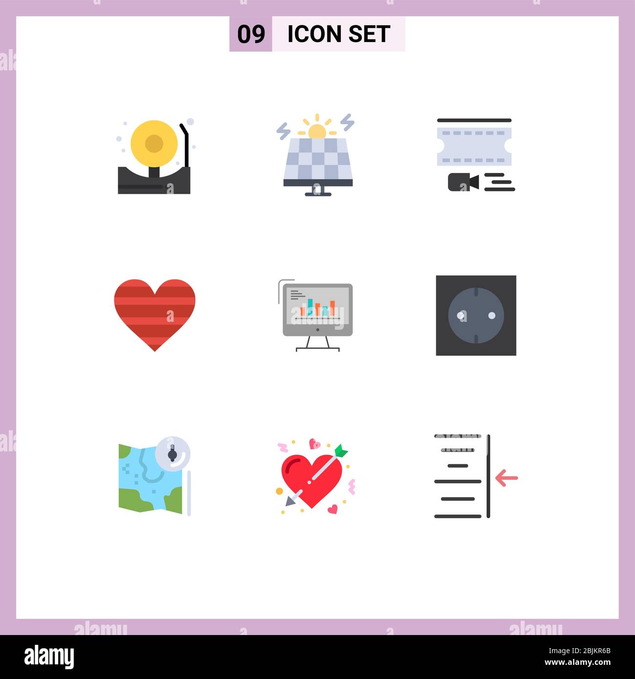 Map animation Stock Vector Images - Alamy