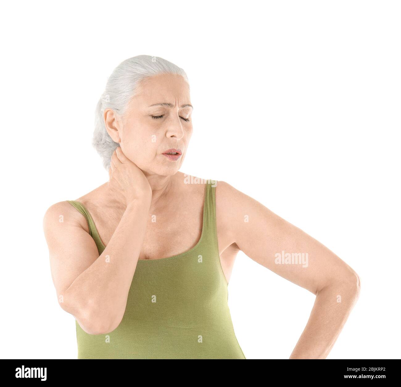 Cervicalgia chronic hi-res stock photography and images - Alamy
